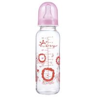China Heat Resistant Standard Neck 9oz 250ml Glass Baby Feeding Bottles for sale