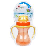 China Double Handles BPA Free 6oz 190ml Baby Weighted Straw Cup for sale