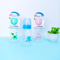 China 5oz 130ml Food Grade Silicone PP Newborn Baby Feeding Bottle for sale