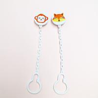 China Cute Animal PP Pacifier Safety Chain Silicone Baby Soother for sale