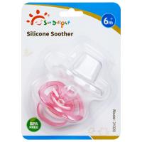 China Silicone PP BPA Free Breastfeeding Baby Sucking Pacifier for sale