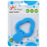 China Tear Strength 3 Month Baby Silicone Teether for sale