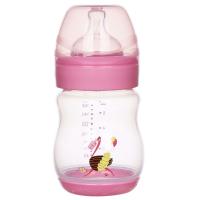 China 6oz 160ml Wide Neck Arc Baby Milk Feeding Bottle for sale