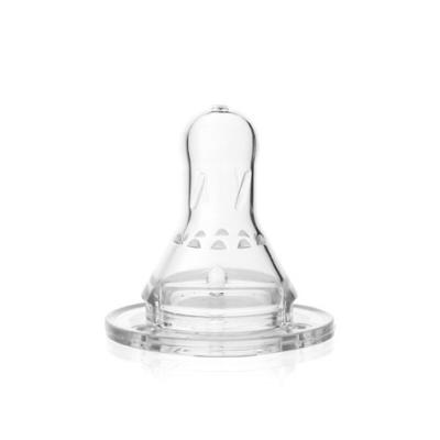 China Classic Transparent Baby Silicone Nipple Phthalates Free for sale