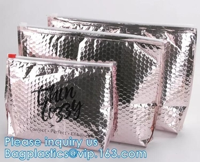 Shock-Resistance, Water-Resistant, Scratch-Resistant, Top Zip Lock, Reusable Reclosable Bubble Slider Zipper