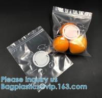 China Eco Friendly Dual Track Double Zipper Seal Bags 50mic Thickness Custom Size for Travel Clothes Storage for sale