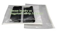 China Biodegradable PLA Corn Starch Zipper Bag 100% Compostable Apparel Packaging Custom Size for sale