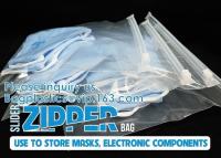 China Compostable Environmentally Friendly Frosted Garment Zip lockk, Disposable, Waterproof, Dustproof for sale