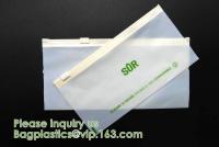 China Biodegradable PLA PBAT Custom Zipper Bags 80 Microns for Garment Storage Packaging for sale