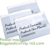 China Biodegradable Corn Starch Zipper Bag 15x20cm Moisture Proof Food Storage Slider Bag for sale