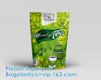 China Custom Stand Up Pouch Bags with Resealable Zipper 28g to 5kg Capacity for sale