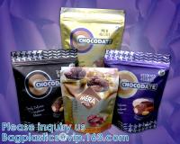 China Custom Stand Up Pouch Bags with Resealable Zipper 28g to 5kg Capacity for sale