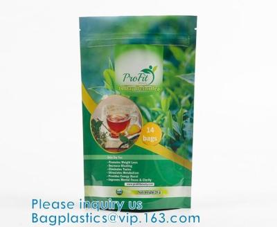 China Open Top Mylar Bags 6 Mil Matte Clear Zipper Lock Heat Seal Pouch with Tear Notch for Food Storage for sale