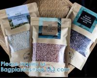 China Custom Printed Stand Up Pouches for Food Packaging with Zipper 10000 MOQ for sale