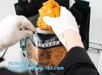 China Biodegradable Stand Up Anti-Fog Hot Roast Chicken Zipper Bag Microwave Safe 2 Layer Laminated Film for sale