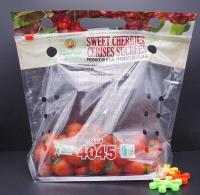 China Custom Stand Up Zipper Bags for Fruit Vegetables Grapes Banana Food Grade 100% Plastic Packaging for sale
