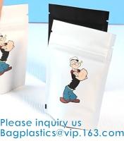 China Custom Aluminized Toy Mylar Stand Up Pouch with Zipper Flat Bottom 500g for sale