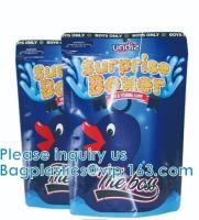 China Slider Pouch Bags, Flat bottom, Square bottom, round bottom, zip top, slider top, toy packaging for sale