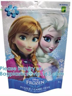 China Custom Printed Nontoxic Moistureproof Candy Toy Gift Bags 75x100mm Side Gusset Spout Pouches for sale