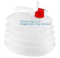 China Collapsible Water Storage Jug 8L BPA Free Foldable Canteen for Camping Hiking Emergency for sale
