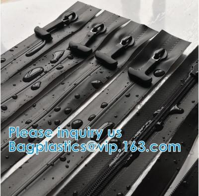 China TPU Gastight Waterproof Zipper Metal Nylon Resin 5 Sizes Custom Puller for sale