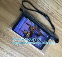 China TPU Coated Waterproof Airtight Dry Bag 25x15.5cm for Outdoor Travel Kayaking for sale