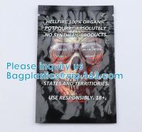 China Holographic Mylar Zip Lock Bag 2.4x9 Inch Resealable Smell Proof Aluminum Foil Pouch for sale