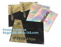 China Smell Proof Mylar Bags 4x6 Inches Resealable Foil Ziplock Pouch for Food Storage Packaging for sale