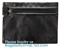 China Child-Resistant Locking Pouches, Exit Bag, Packaging Baggies, Odor Barrier, Metallized interior for sale