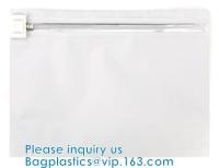 China Child-Resistant Locking Pouches, Exit Bag, Packaging Baggies, Odor Barrier, Metallized interior for sale