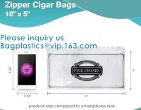 China Exotic Matte Foil Zip Lock Mylar Bags for Tobacco Quart Size 8x7 Inch TSA Approved for sale