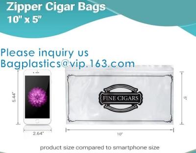 China Exotic Matte Foil Zip Lock Mylar Bags for Tobacco Quart Size 8x7 Inch TSA Approved for sale