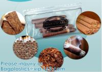 China Exotic Matte Foil Zip Lock Mylar Bags for Tobacco Quart Size 8x7 Inch TSA Approved for sale