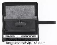 China Odor Proof Bag Pouch Storage Case, Combination Lock, Carbon Lined Stash Bag, Scent Proof Bags for sale