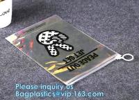 China Custom Matte Frosted PE Zipper Lock Bag with Slider 0.14mm Thickness Moisture Proof for sale