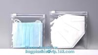 China Custom Matte Frosted PE Zipper Lock Bag with Slider 0.14mm Thickness Moisture Proof for sale
