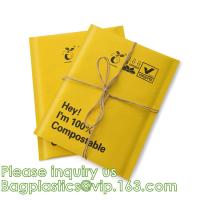 China Biodegradable Mailer, Compostable Mailing Pack, Corn Starch Slider Zipper, PLA, PBAT, Apparel Garment for sale