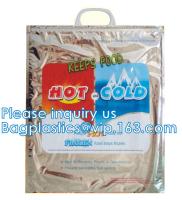 China Insulated Thermal Cooler Bag 51x49cm Aluminum Foil EPE Pearl Cotton Reusable Grocery Freezer Bag for sale