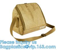China Insulated Cooler Tote Bag 10x10x10 inch Nylon Polyester Thermal Lunch Bag for Food Transport for sale