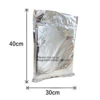 China Reusable Insulated Aluminum Foil Zip Lock Thermal Bag 19.5x25cm for Food Wine Medicine for sale