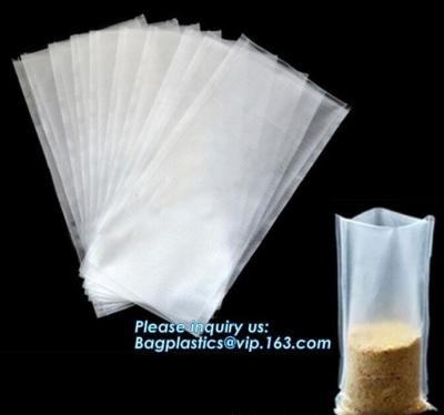 China PVA Carp Fishing Bait Bags 6x12cm 100pcs Water Soluble Boilie Rig Tackle Kit for sale