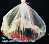 China PEVA Water Soluble Laundry Bag 660x840mm for Hospital Infection Control Biodegradable for sale