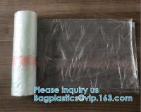 China Cold and Warm Water Soluble PVA Medical Disposal Bags 660x840mm for Hospital Laundry for sale