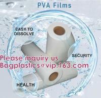 China Degradable PVA Water Soluble Hydrographic Film 500mm Width 30micron Thickness Immersion Printing Film for sale