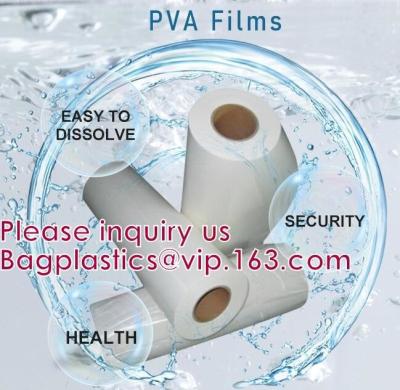 China Degradable PVA Water Soluble Hydrographic Film 500mm Width 30micron Thickness Immersion Printing Film for sale