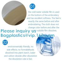 China Degradable PVA Water Soluble Hydrographic Film 500mm Width 30micron Thickness Immersion Printing Film for sale