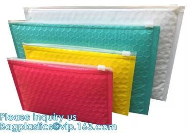 China Custom Matt Mesh EVA Ziplock Bubble Bag for Perfume 20x30cm Shockproof Packaging for sale