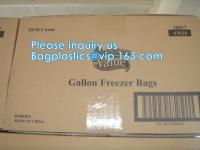 China Biodegradable Food Storage Zipper Bags 35x40mm to 610x610mm Reusable Freezer Safe LDPE for sale