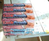 China Custom LDPE Zipper Slider Lock Seal Bags 100% Virgin Material Food Grade Reclosable for sale