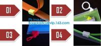 China Customizable Plastic Zipper Slider 30mm Width for Airtight Waterproof Bags for sale